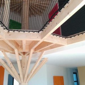 Filet mezzanine, un plancher suspendu dans la maison